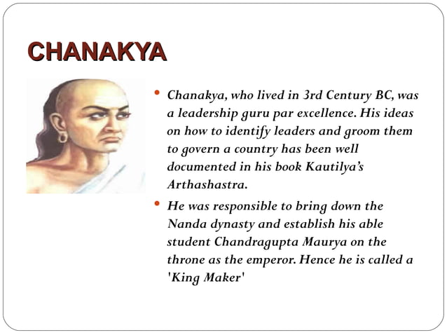 Corporate chanakya final | PPT