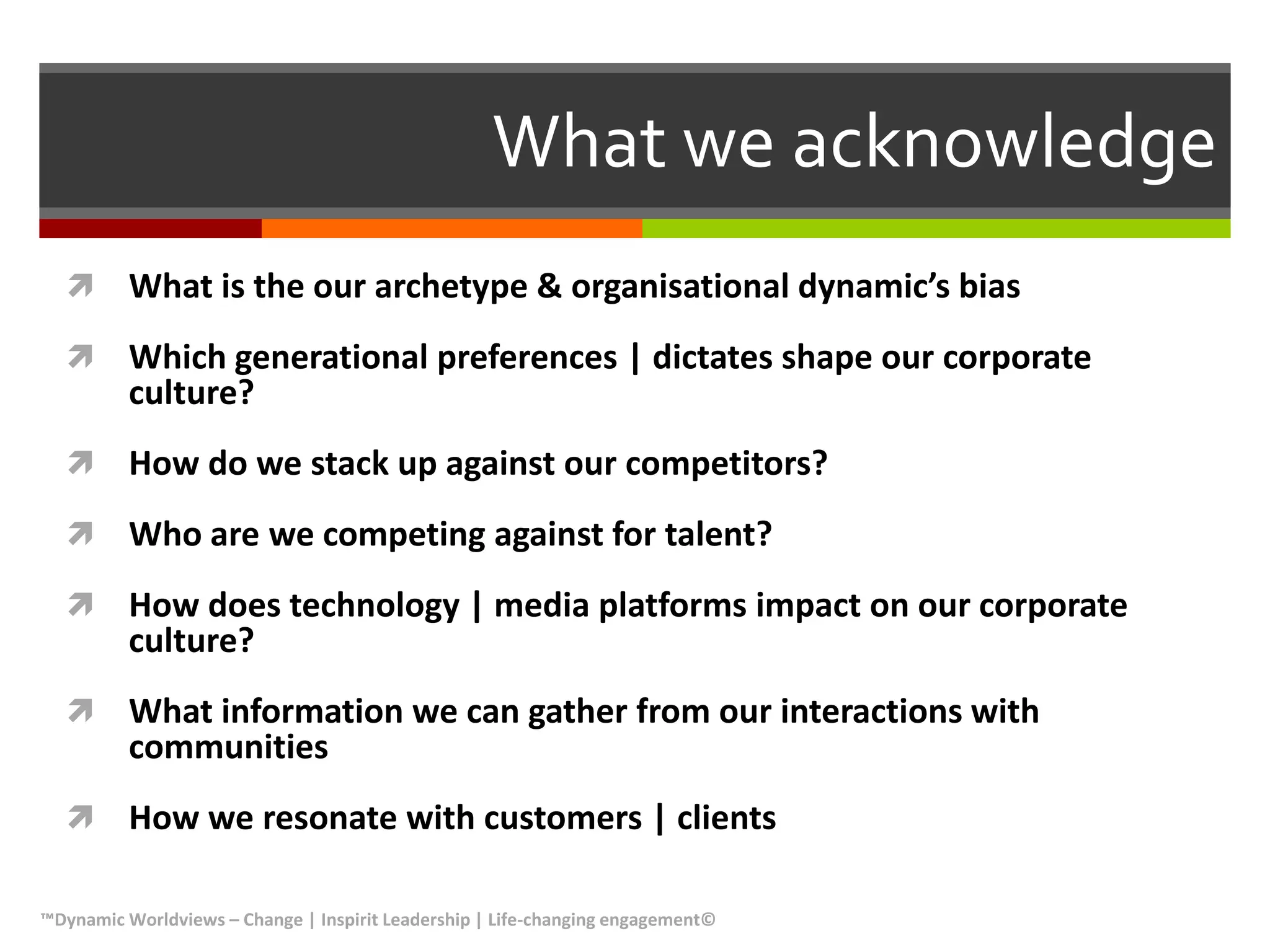 Corporate citizenship strategic reflection | PPT