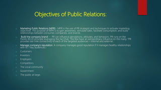 Corporate communication and public relation unit 2 | PPTX