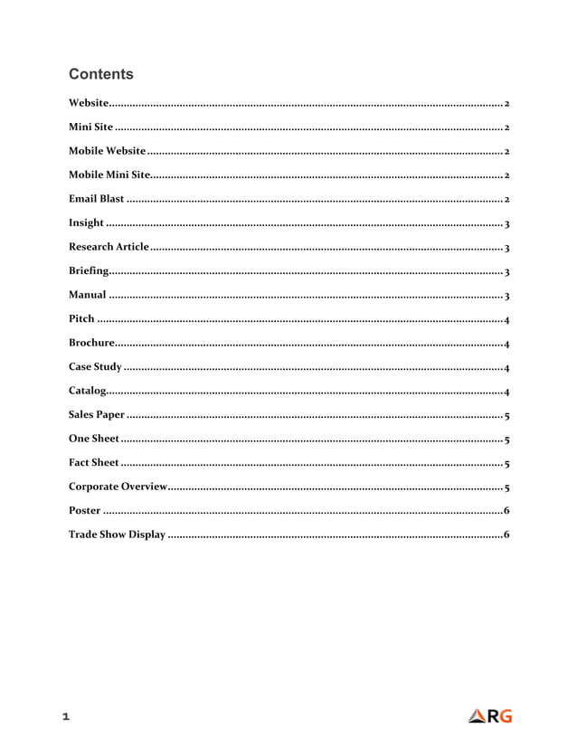 Corporate communication materials guideline | PDF