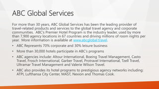 Corporate consortia in hospitality section 1 | PPTX