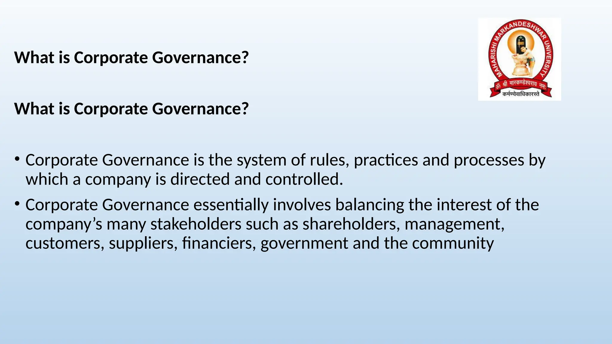 Corporate Governance Model in Corporate Governance.pptx