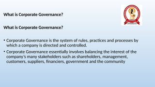 Corporate Governance Model in Corporate Governance.pptx