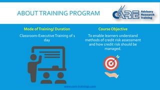 Corporate Credit Risk Assessment by CARE Training | PPTX | Business ...
