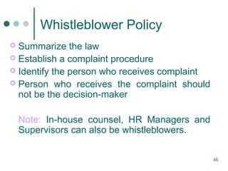 Class Lecture: Corporate Culture, Abuse of Power, Whistleblowing and ...