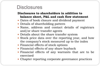 Corporate Disclosure .ppt