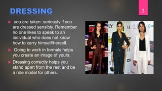 Corporate dressing || Part 1 || | PPTX