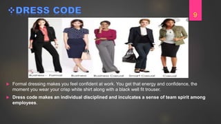 Corporate dressing || Part 1 || | PPTX