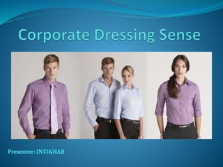 Corporate Dressing Sense | PPTX