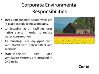 Corporate environmental responsibilities & waste management On Janicki ...