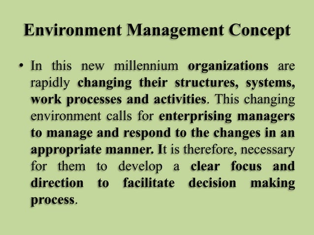 Corporate Environment Management Strategies | PPTX