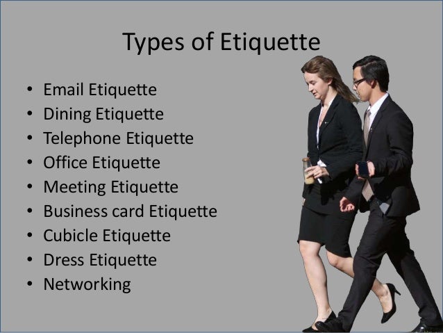 Corporate Etiquette