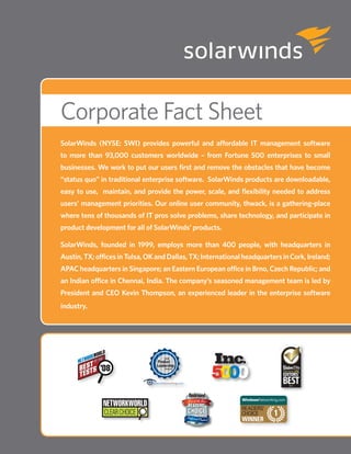 SolarWinds | PDF
