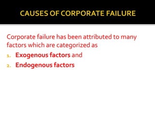 Corporate Failures - Causes and Remedies.pptx