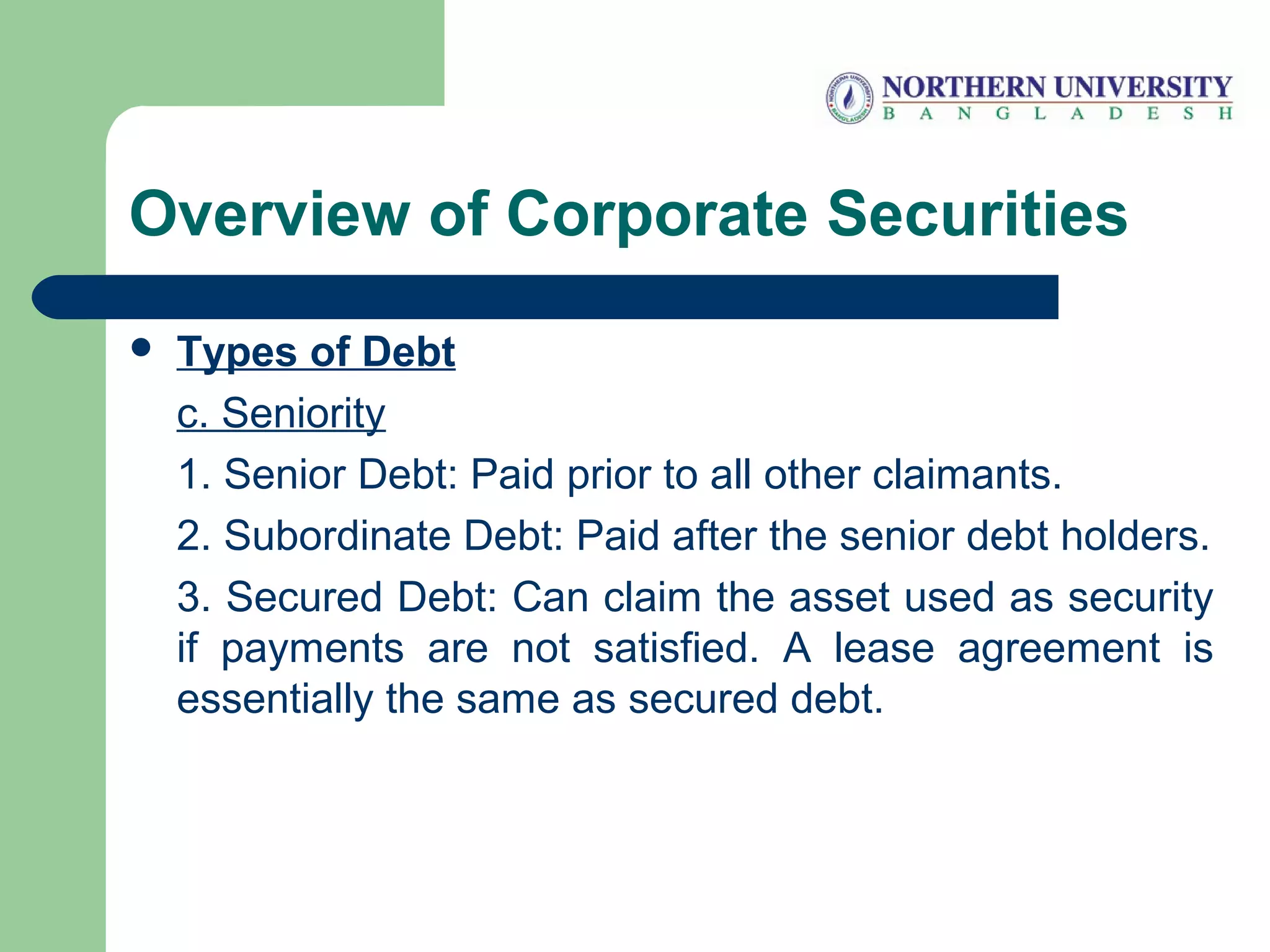 Corporate Finance: Basic Concept | PPT