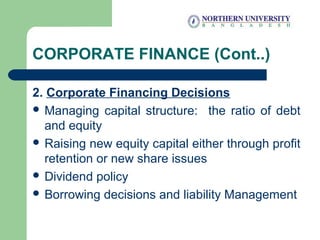 Corporate Finance: Basic Concept | PPT