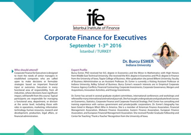 Corporate Finance for Executives | PPT