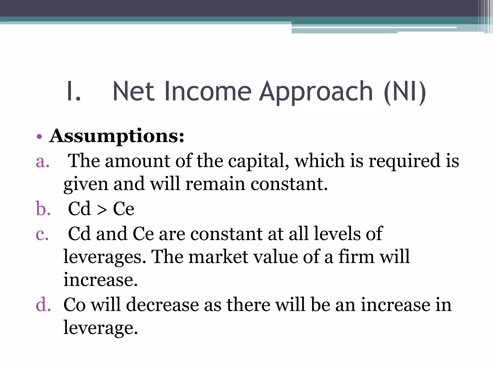 Capital structure theories. | PPT | Free Download