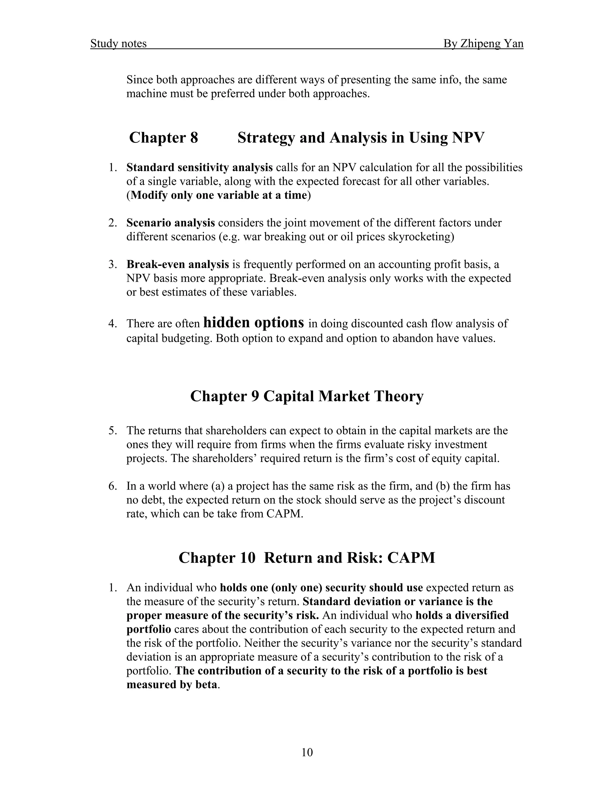 Corporate finance ross | PDF