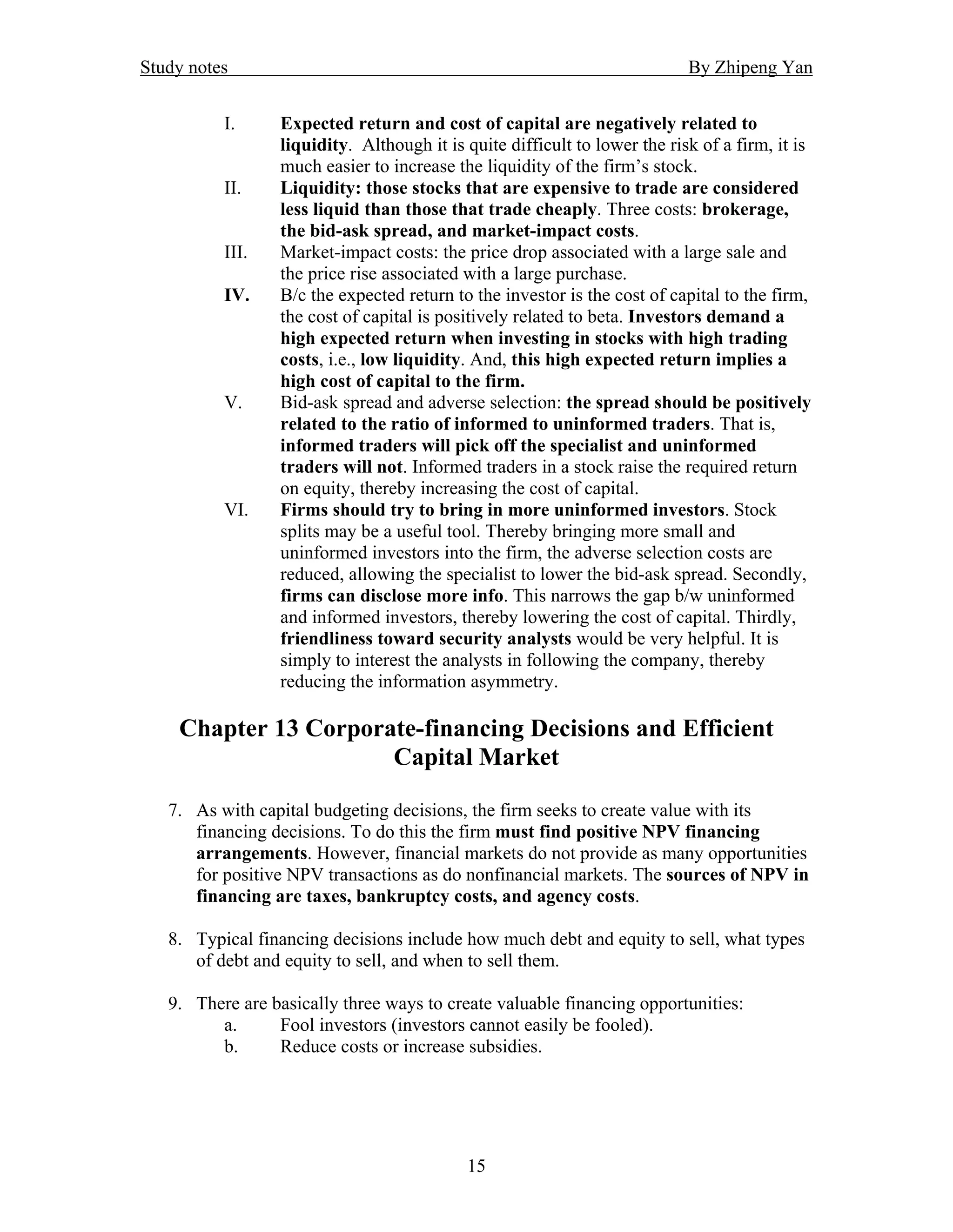 Corporate finance ross | PDF