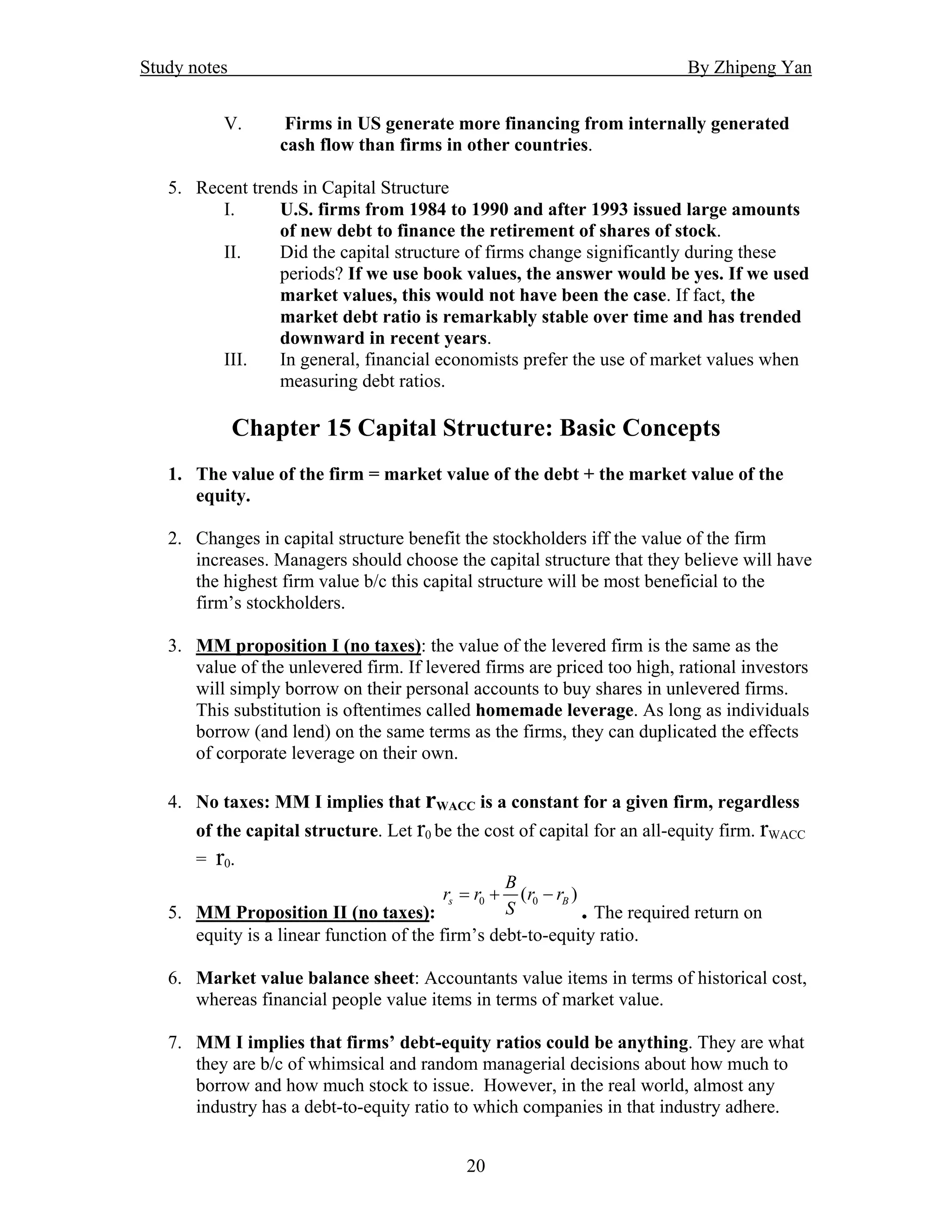 Corporate finance ross | PDF