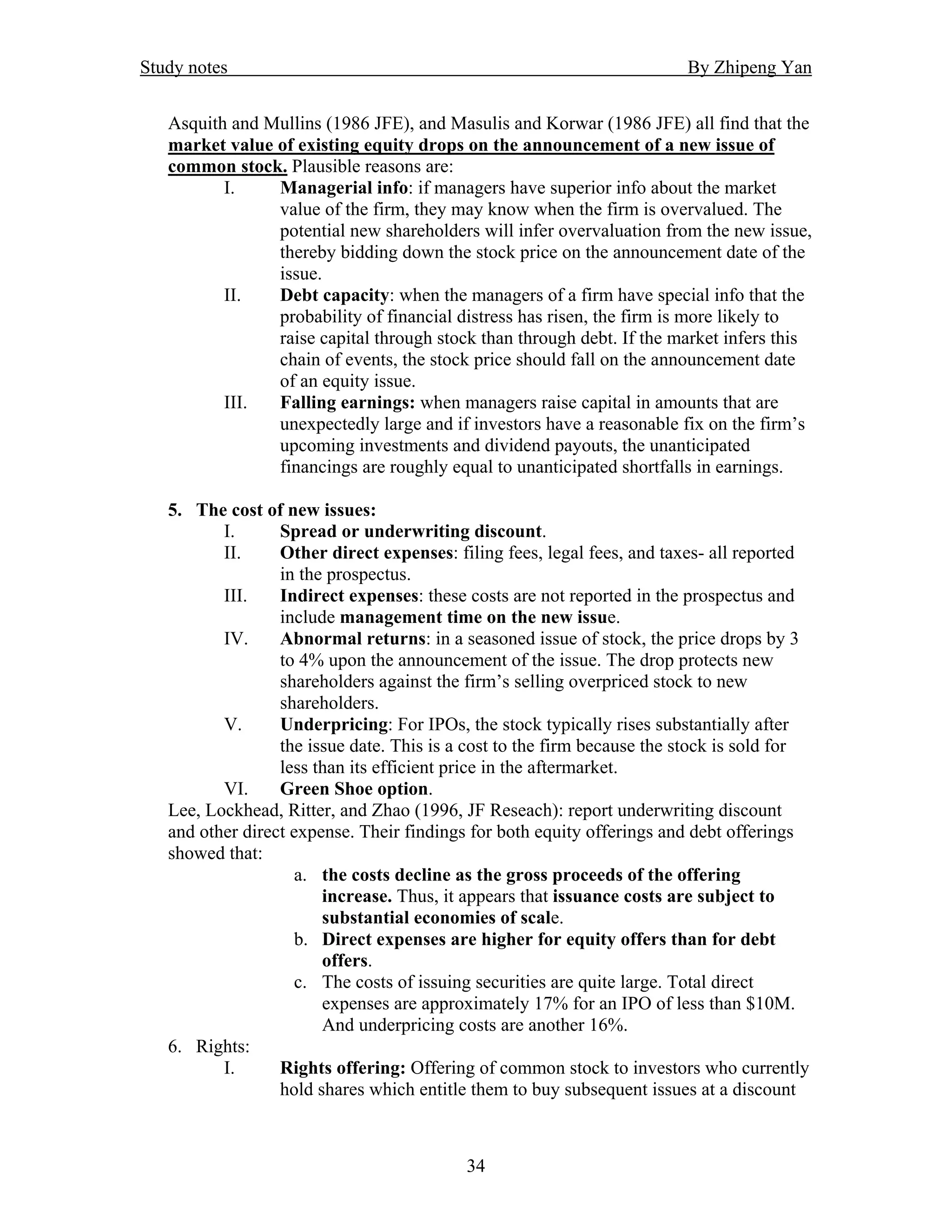 Corporate finance ross | PDF