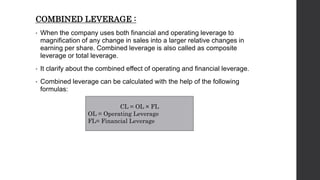 Leverage and Capital Structure .pptx