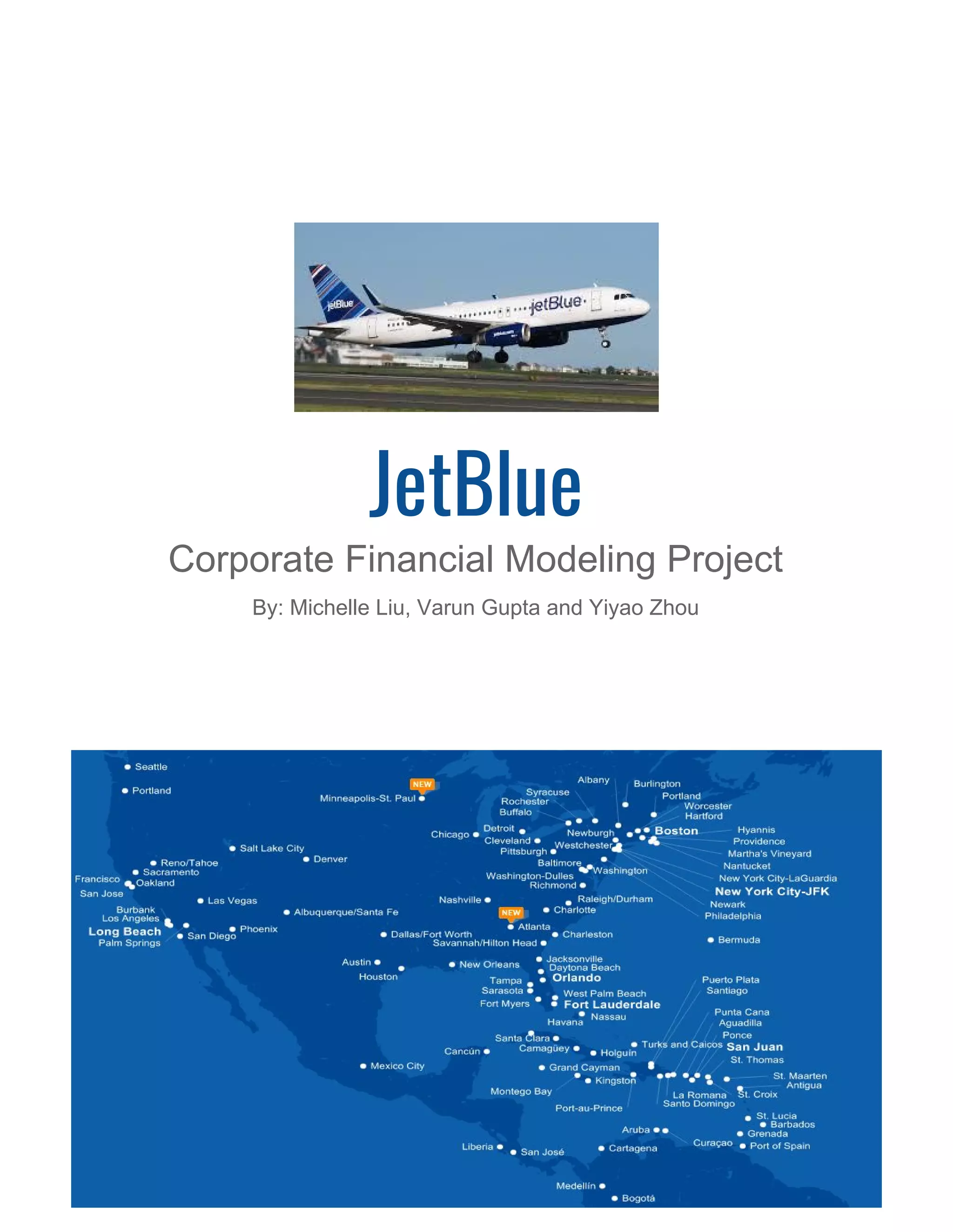 Jetblue Valuation | PDF | Air Travel | Travel Type