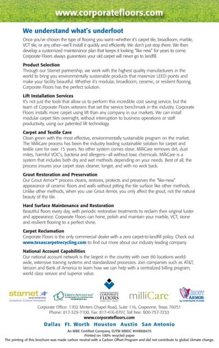 Corporate Floors Brochure | PDF