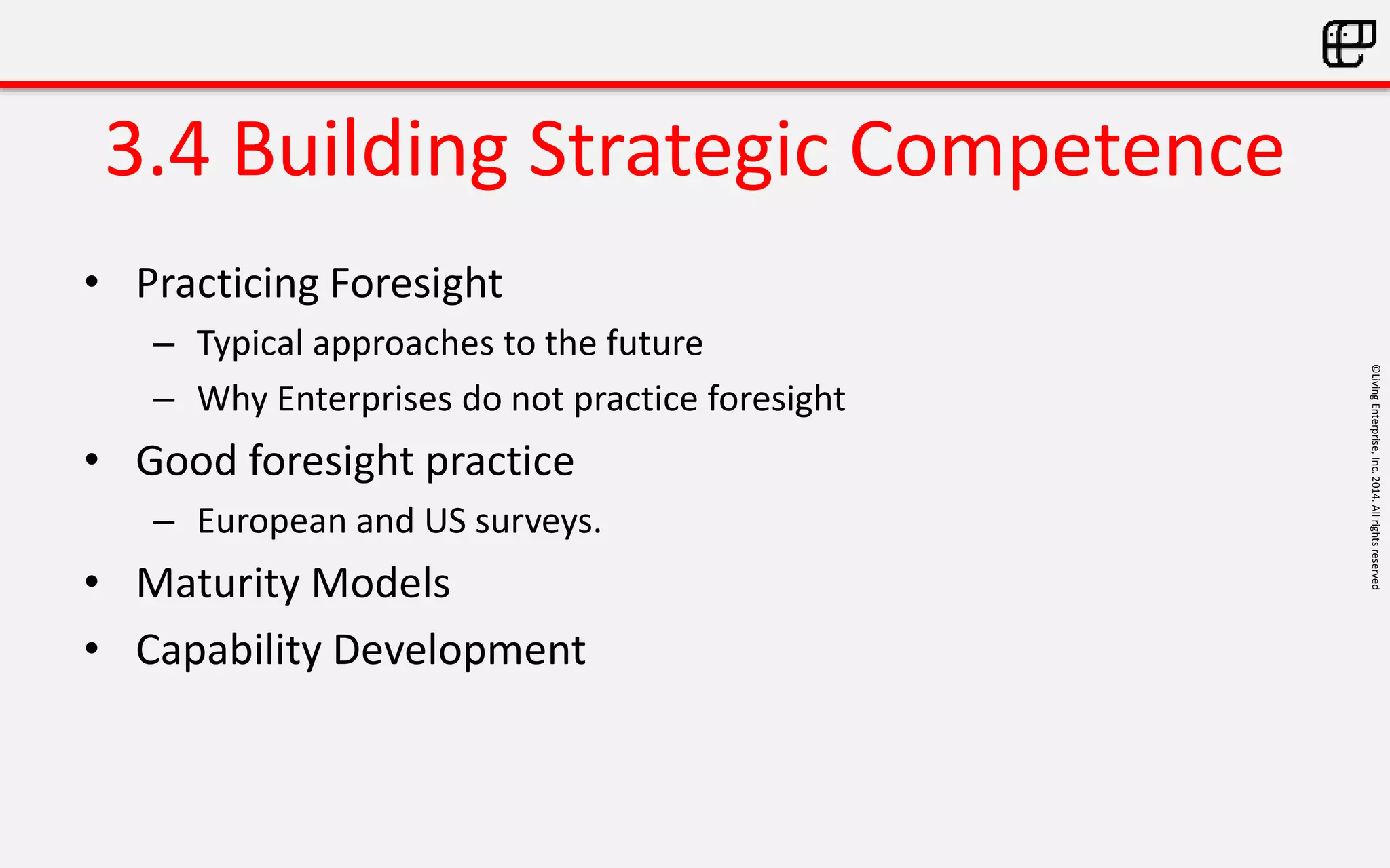 Corporate foresight - A brief overview | PPTX