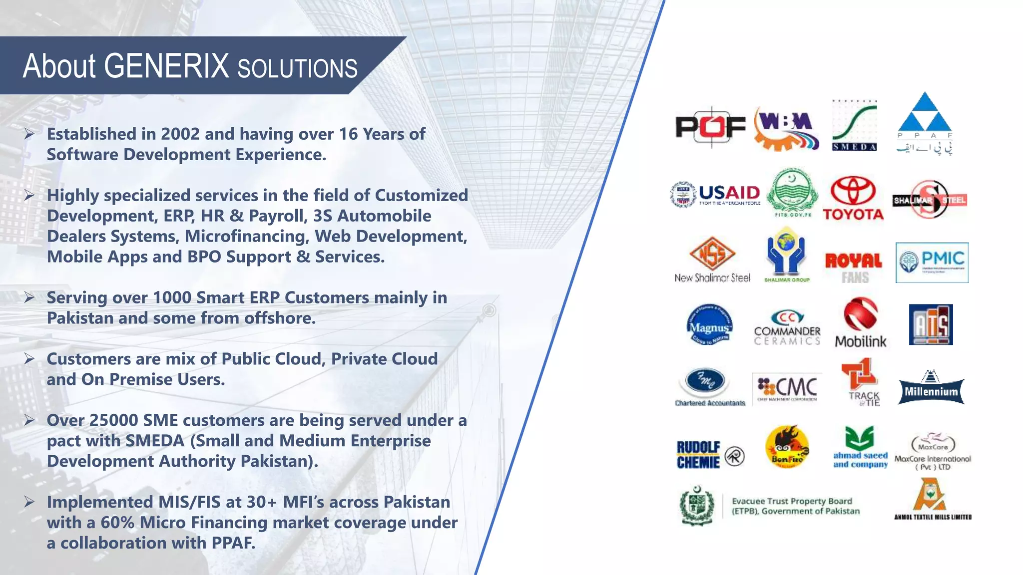 Generix Solutions Profile | PPT