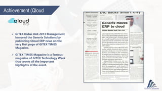 Generix Solutions Profile | PPT