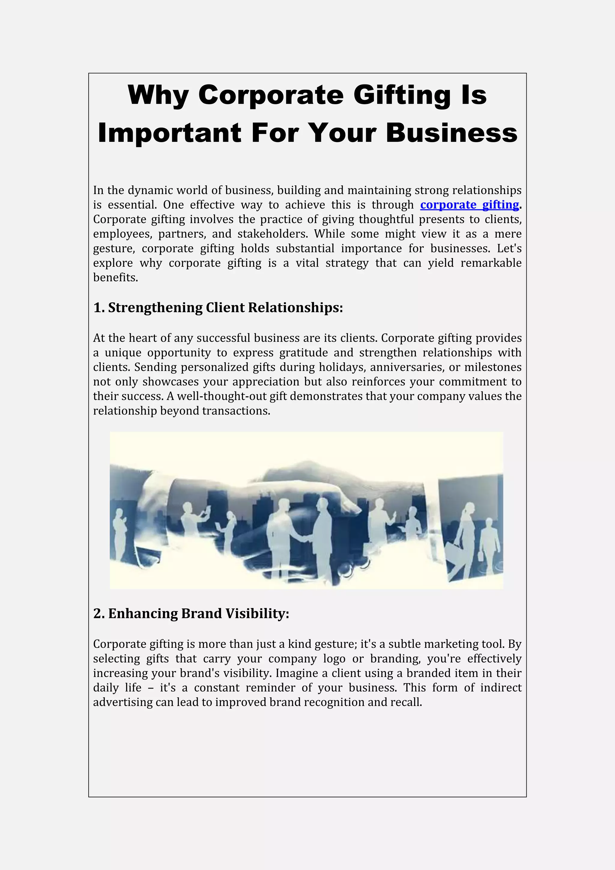 Corporate Gifts Docx