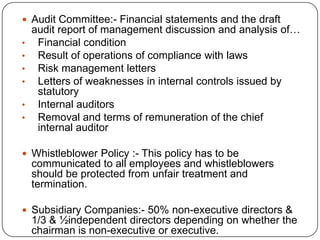 Corporate governance | PPTX