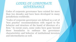 Corporate governance | PPTX