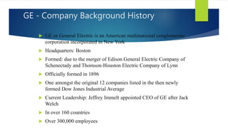 Corporate governance in General electric | PPTX