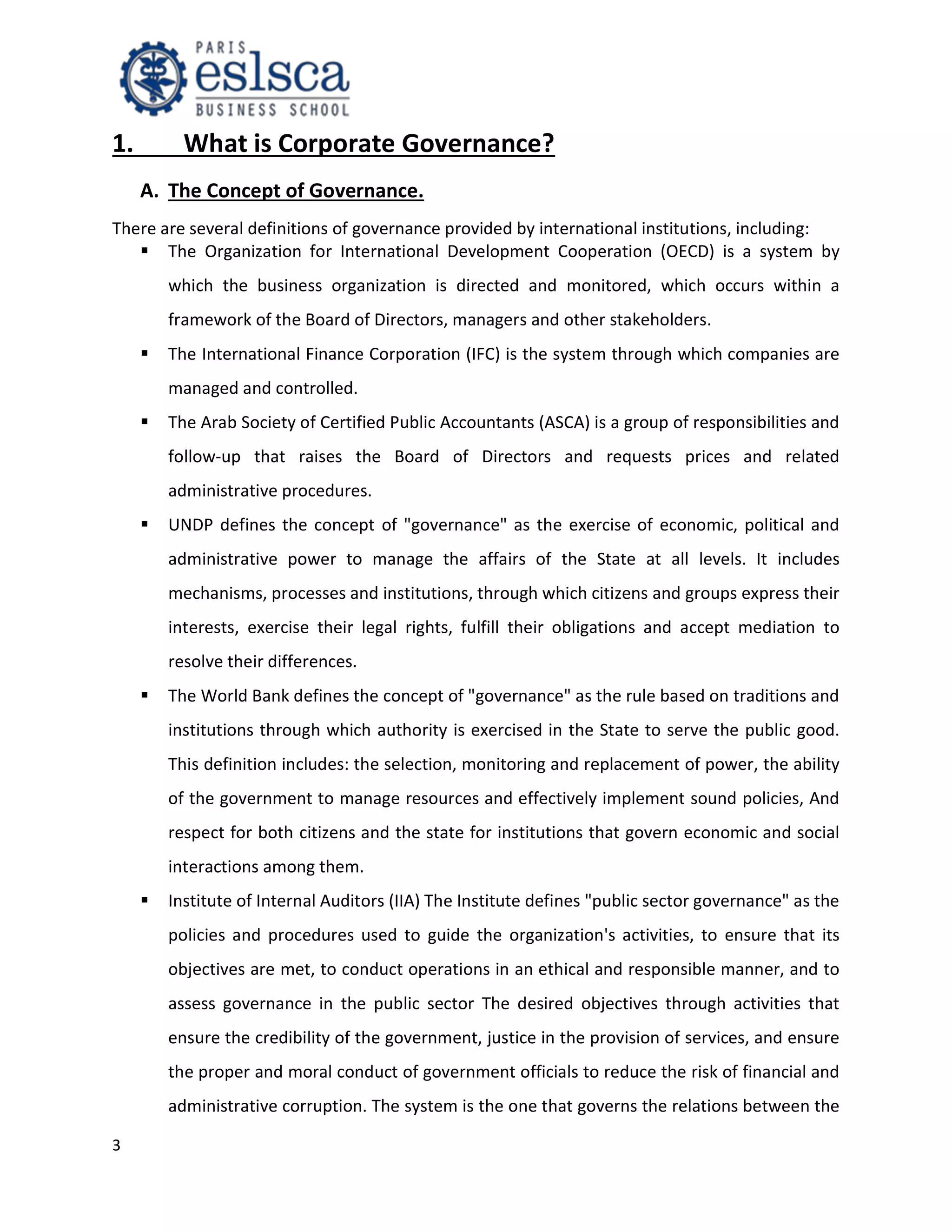 Corporate governance | PDF