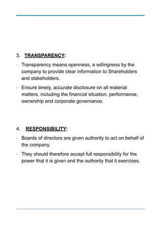 Corporate Governance | PDF