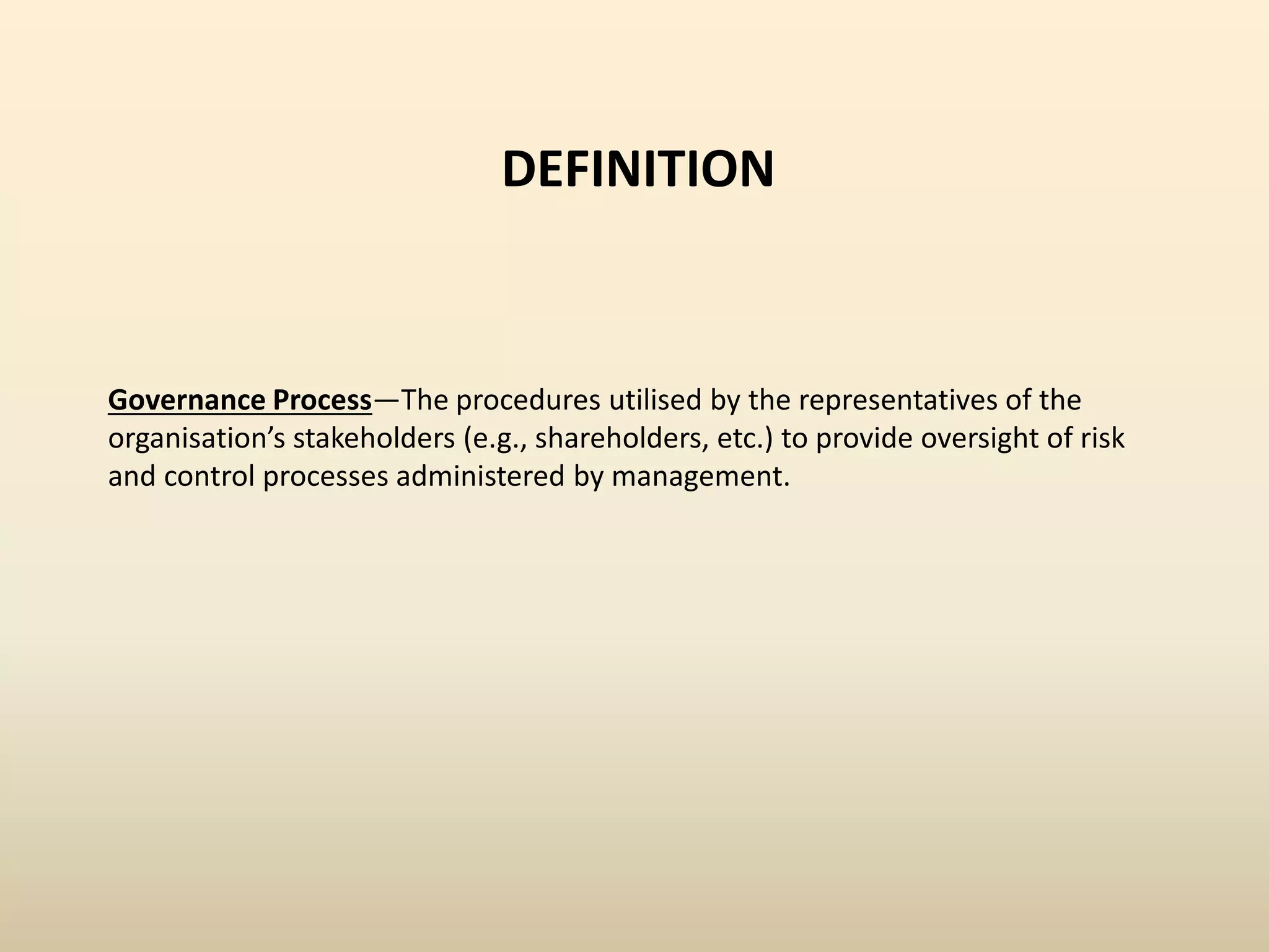 Corporate Governance | PPTX