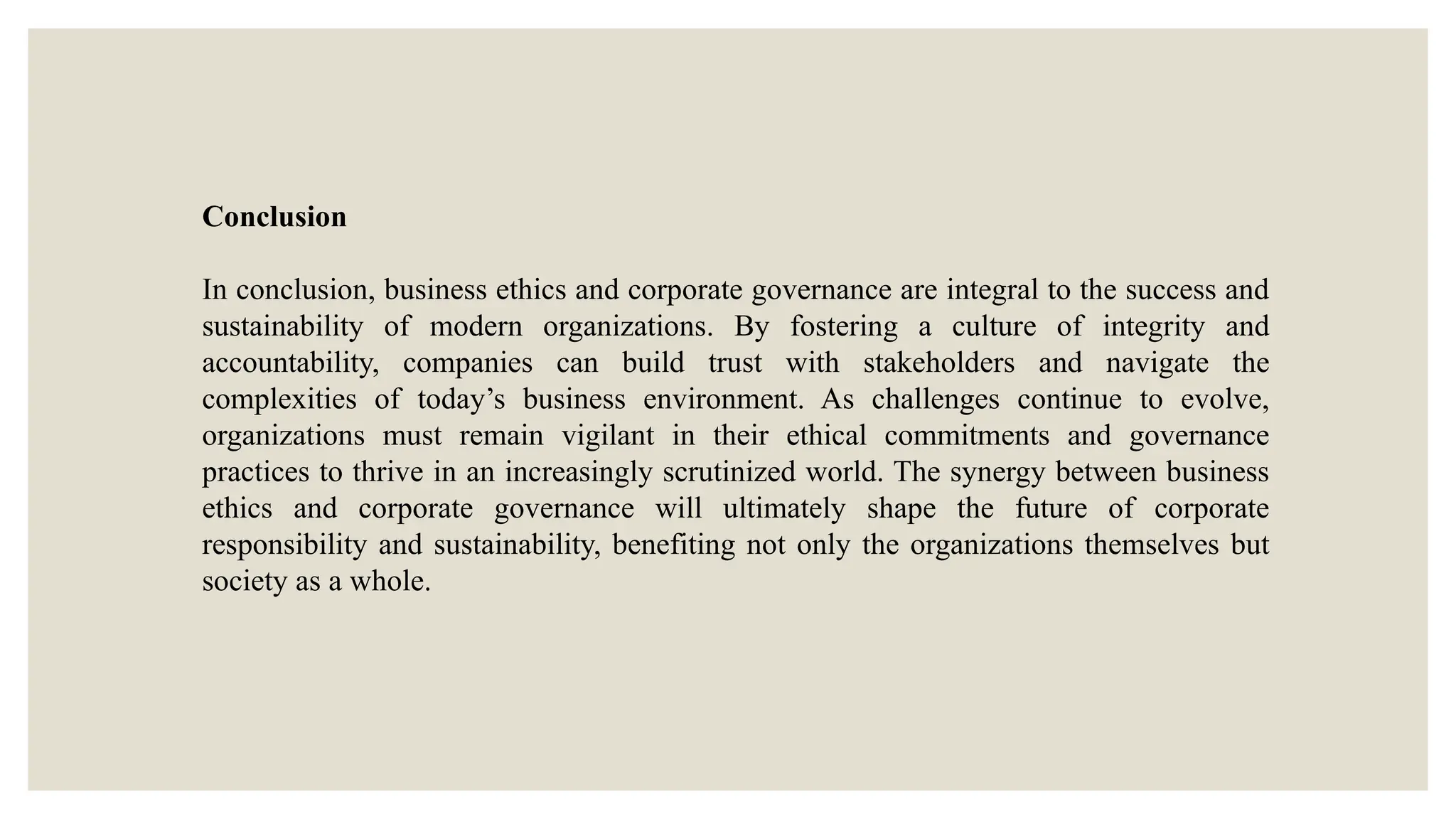 Corporate Governance for B.Com. Students | PPTX