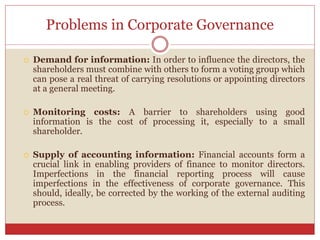 Corporate governance - A basic understanding | PPTX | Business ...