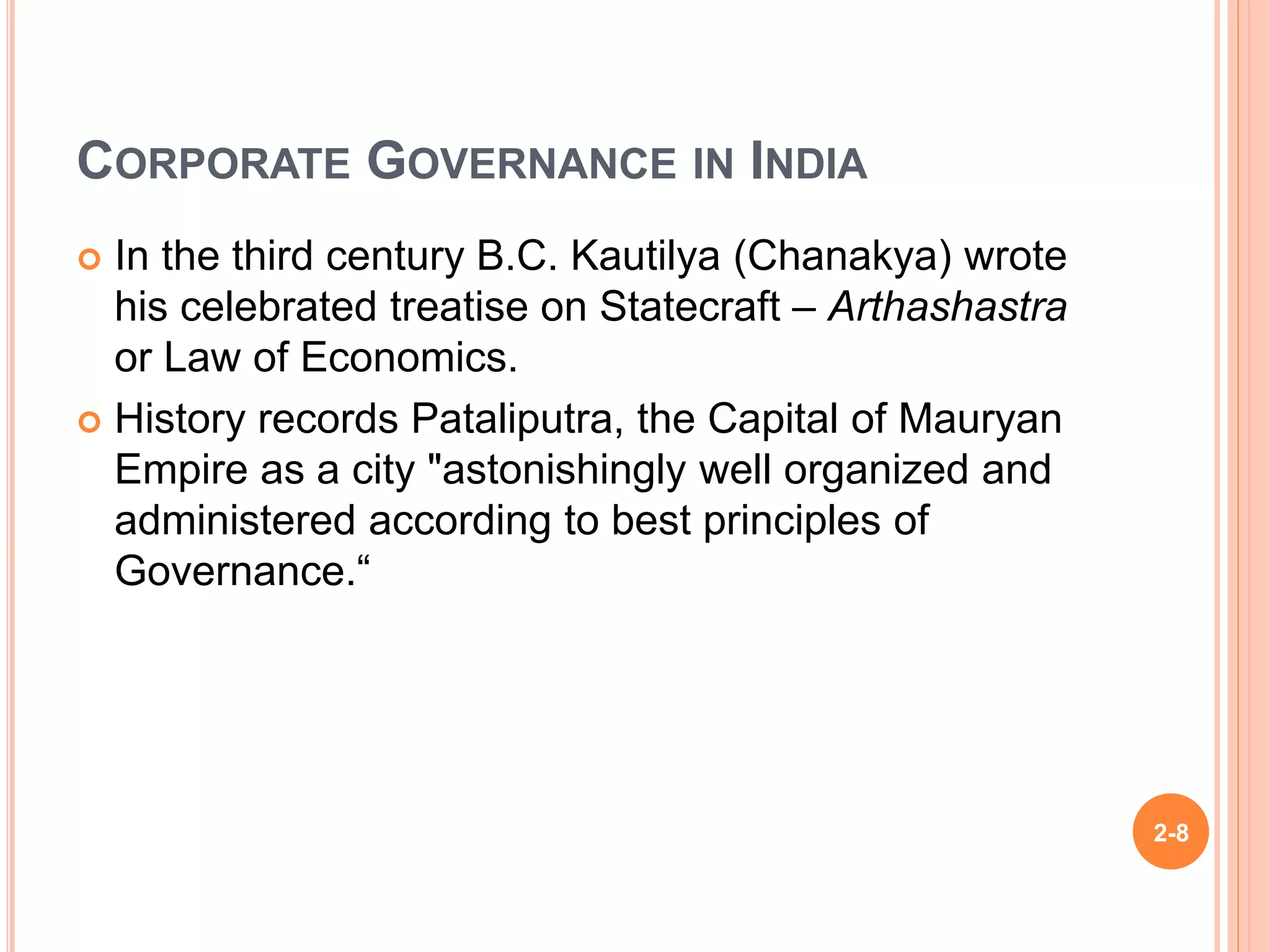 Corporate governance -global models | PPTX