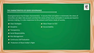 Corporate governance | PPTX