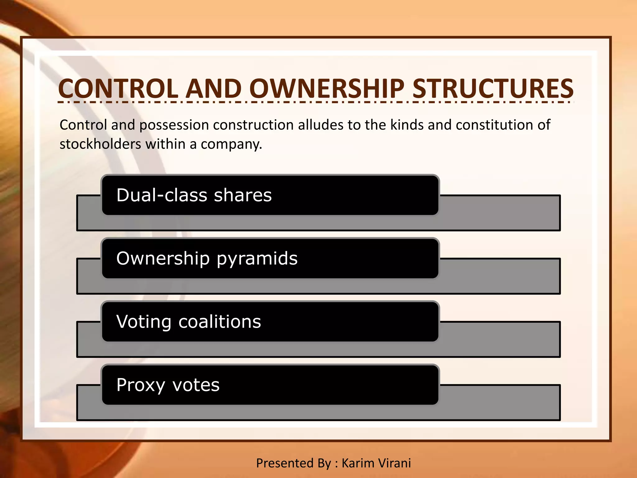 Corporate Governance - Presentation - Karim Virani | PPTX