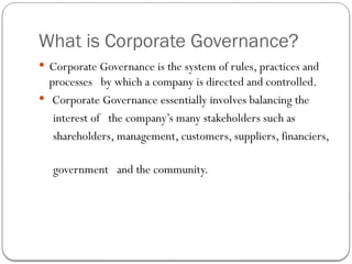 corporategovernanceneedmeaningUNIT 1.pptx