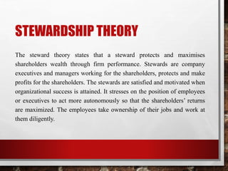 Corporate Governance and Business Ethics | PPTX