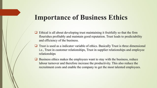Corporate Governance and Business Ethics - PPT.pptx | Business ...