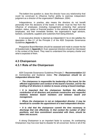 Corporate Governance and Board Structure | PDF