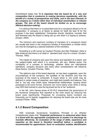 Corporate Governance and Board Structure | PDF