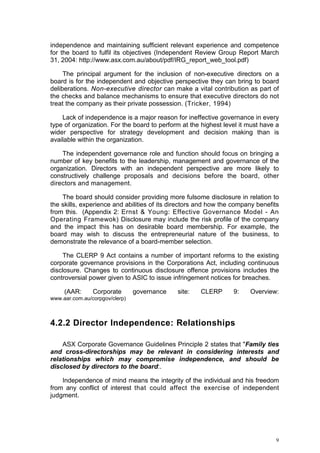 Corporate Governance and Board Structure | PDF